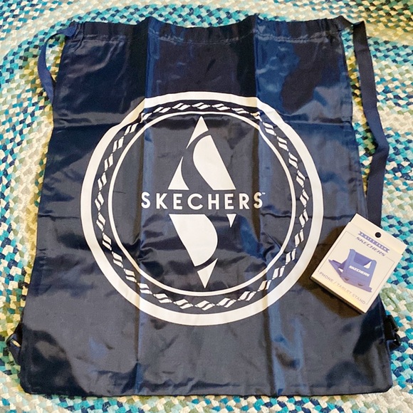 Skechers | Accessories | New Sketchers Backpack And Phone Stand | Poshmark